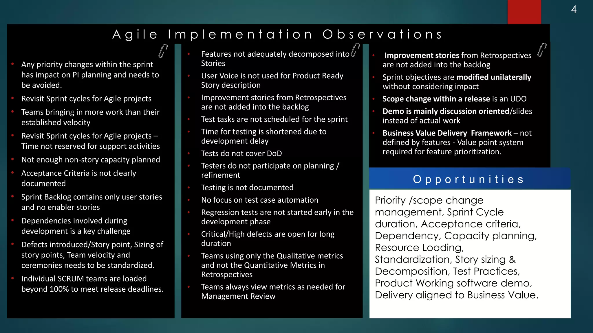 Scaled agile implementation | PDF