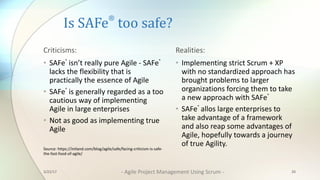 Scaled Agile Framework SAFe 4.0 | PPT