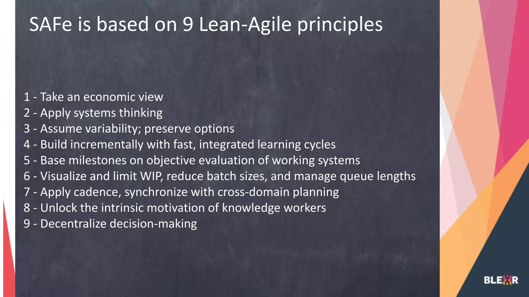 Scaled Agile Transformations | PPT