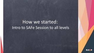 Scaled Agile Transformations | PPT