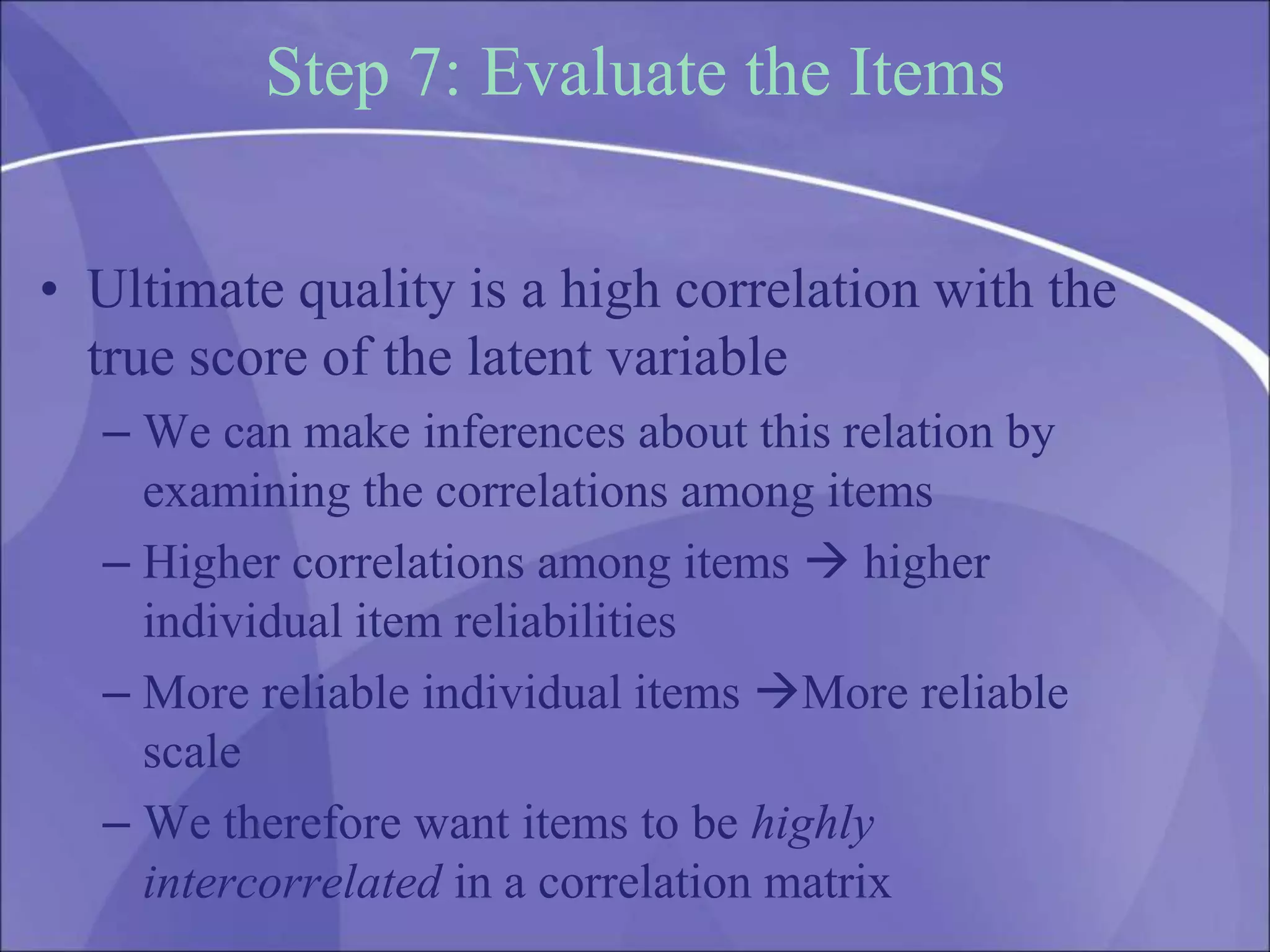 Scale development -- Steps | PPT