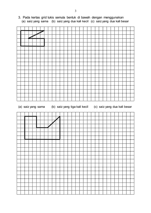 Scale drawing fm 3 maths | DOC