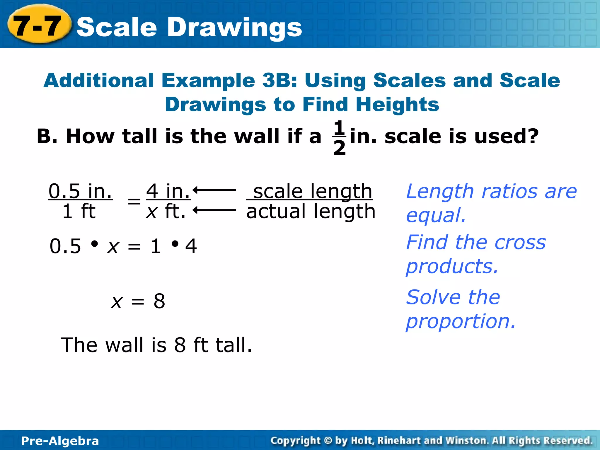 Scale drawing ppt | PPT