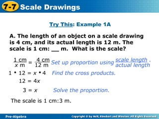 Scale drawing ppt | PPT
