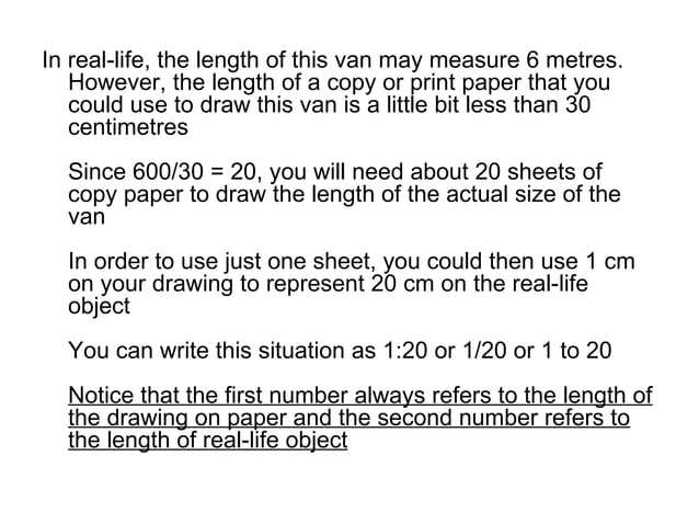 Scale drawings | PPT
