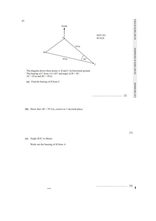 SCALE DRAWINGS,BEARINGS AND TRIGONOMETRY QUESTIONS.pdf