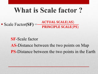 Scale factor gis | PPTX