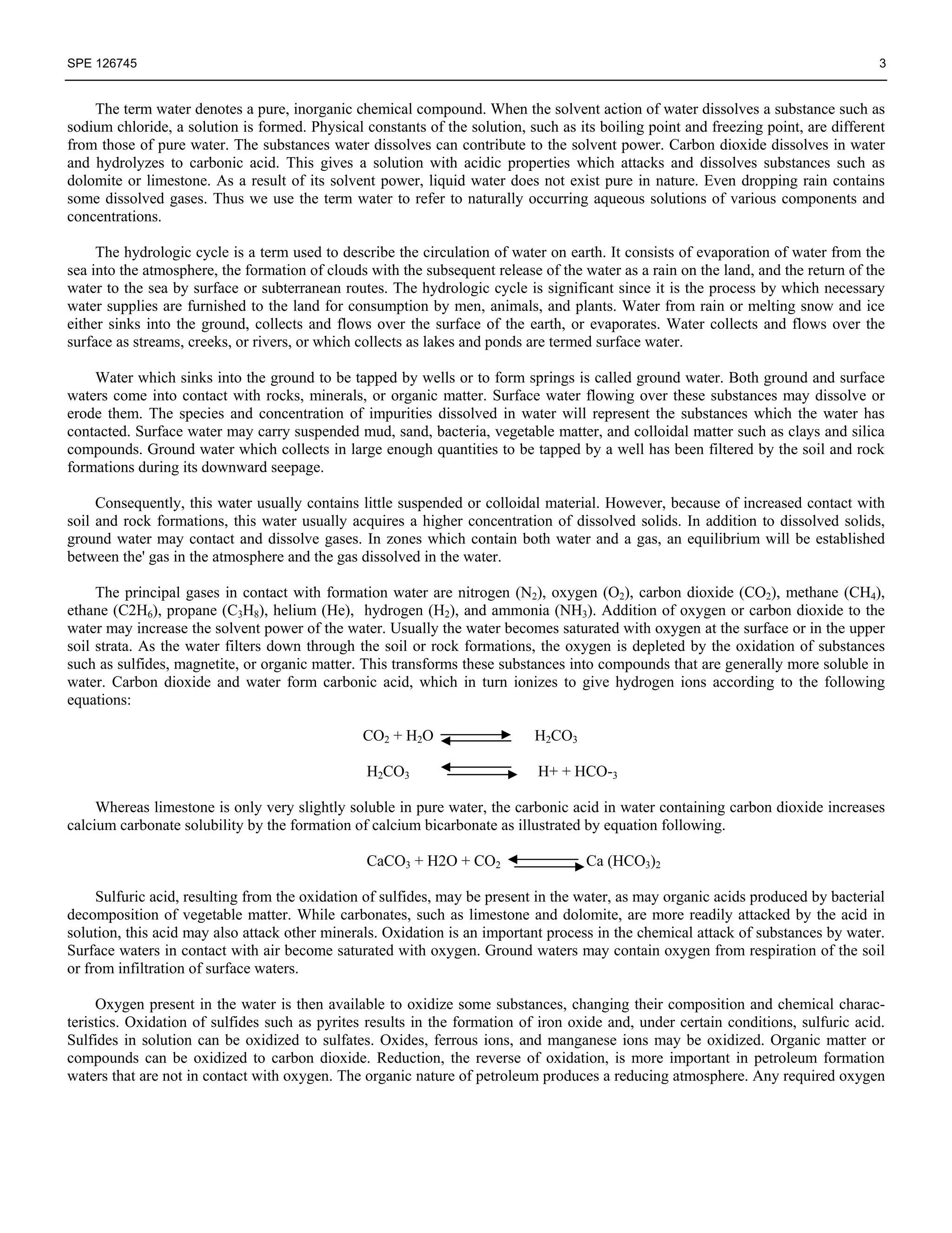 Oil Fields Scale Deposition Prediction Methodology | PDF