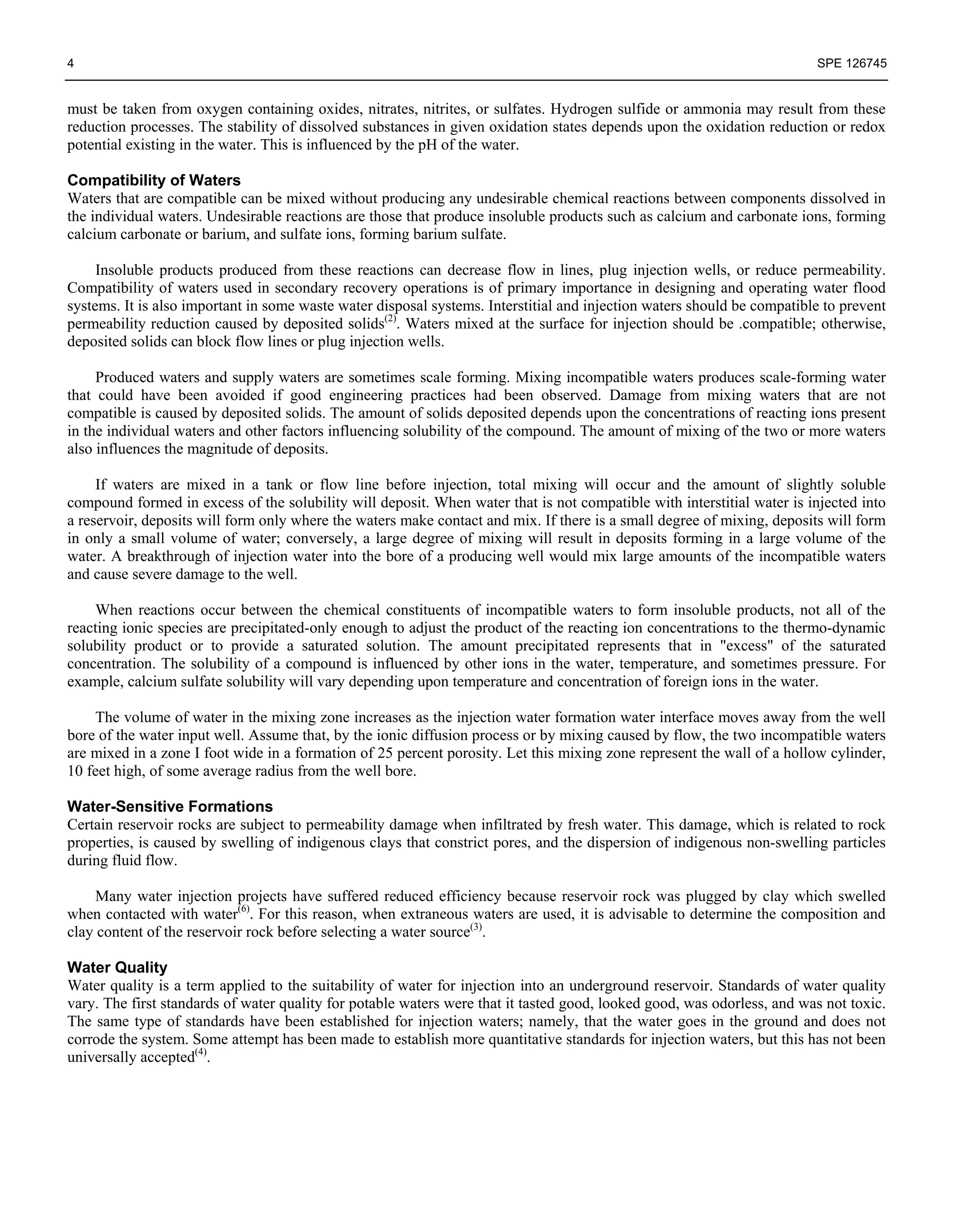 Oil Fields Scale Deposition Prediction Methodology | PDF