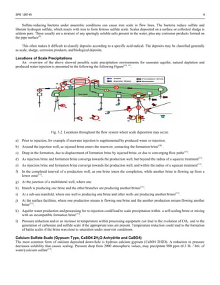 Oil Fields Scale Deposition Prediction Methodology | PDF