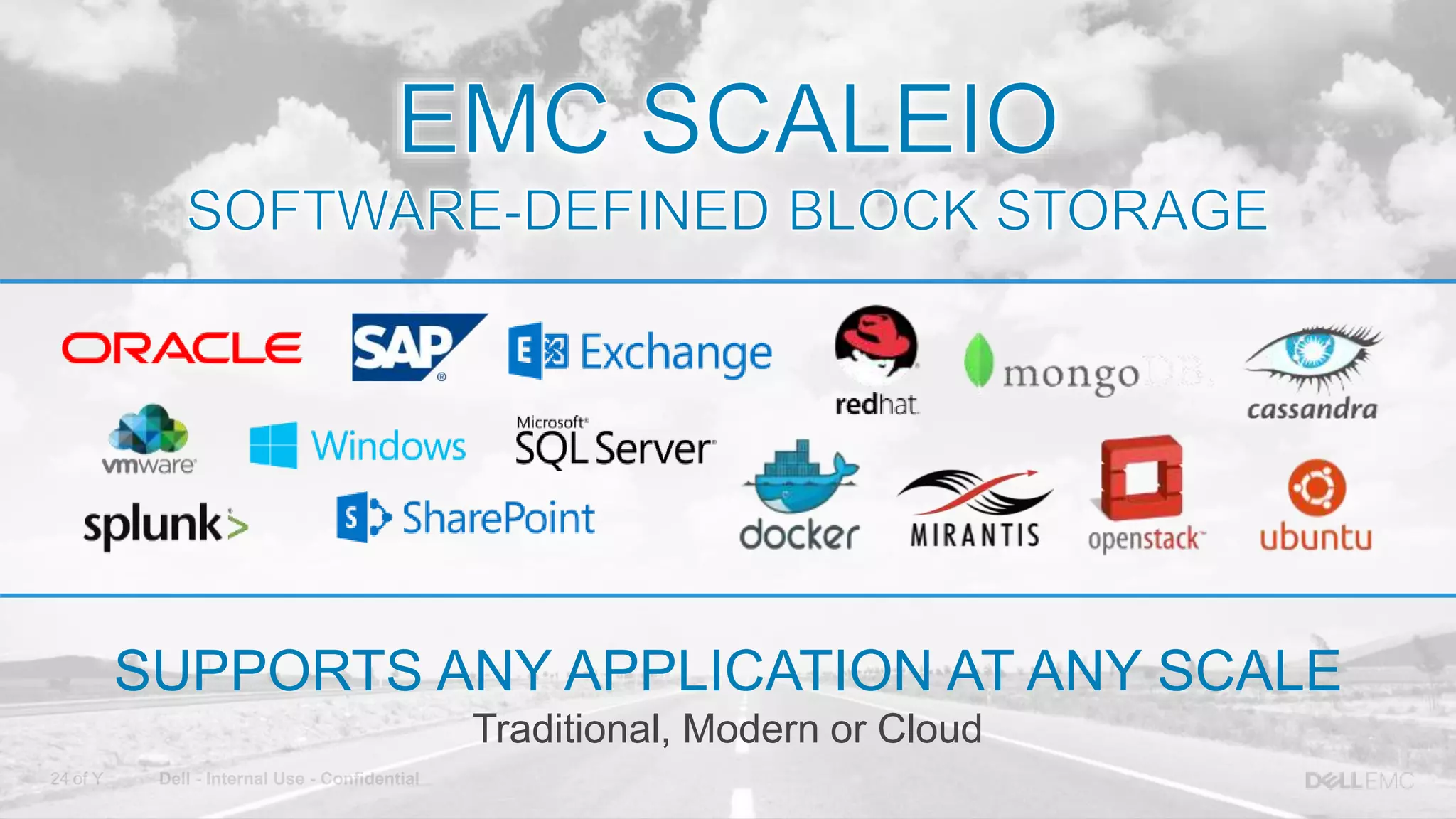 Scale IO Software Defined Block Storage | PPTX