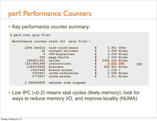 Linux Performance Analysis And Tools Ppt 