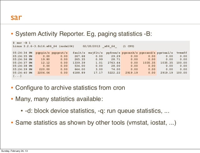 Linux Performance Analysis And Tools