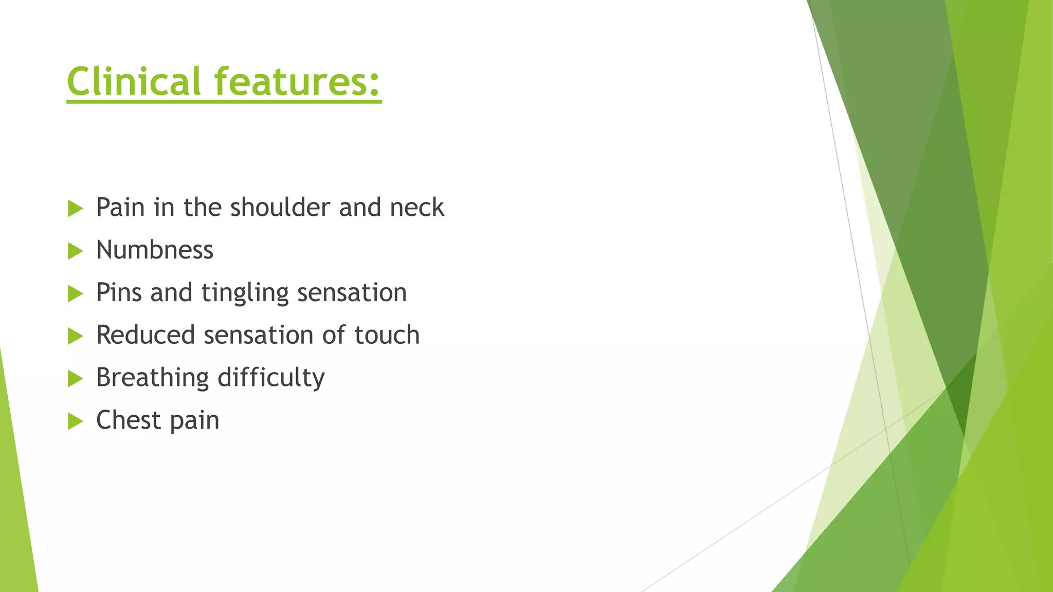 Scalenus syndrome.HR