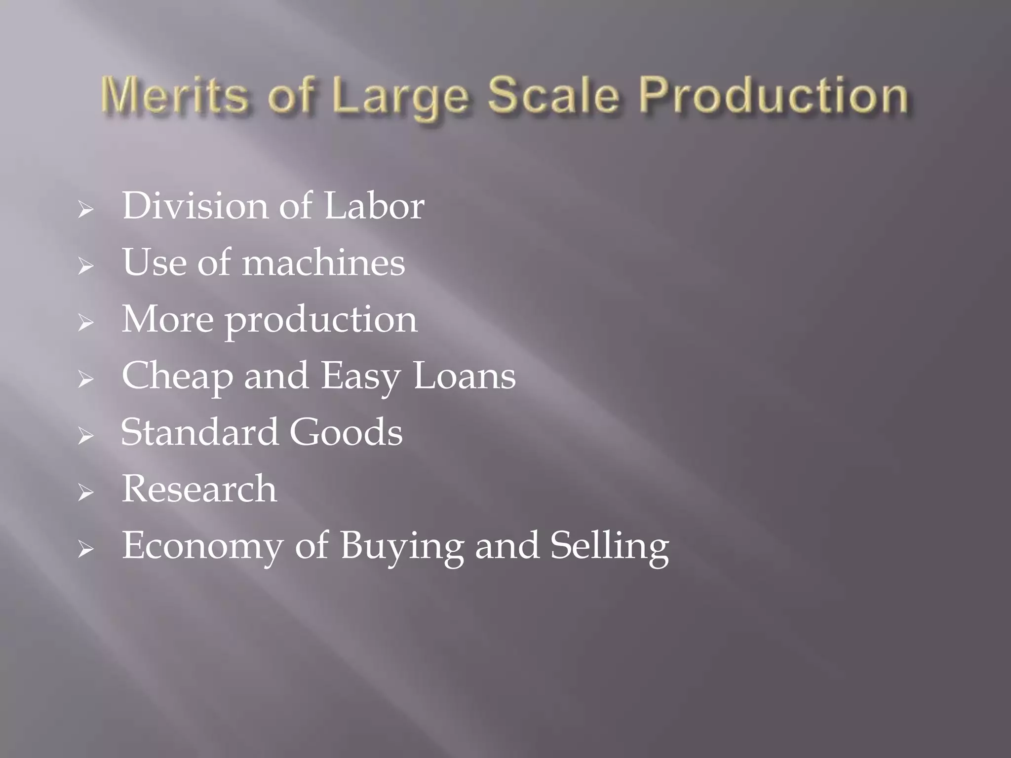 Scale of production (Micro economics) | PPT