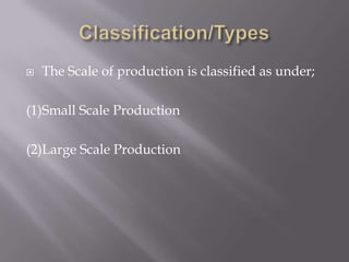 Scale of production (Micro economics) | PPT
