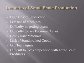 Scale of production (Micro economics) | PPT