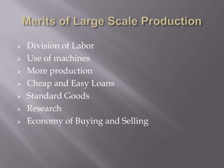 Scale of production (Micro economics) | PPT