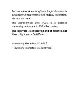 Scale of solar system | DOC