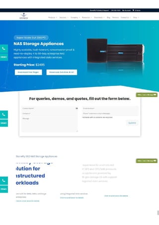 Scale Out With NAS Storage .pdf | Data Storage and Warehousing | Computing
