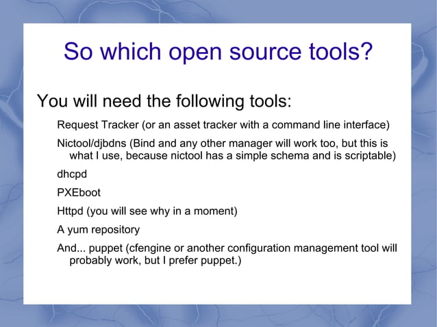 Automated Deployment Using Open Source Odp Shareware And Freeware Computer Software And