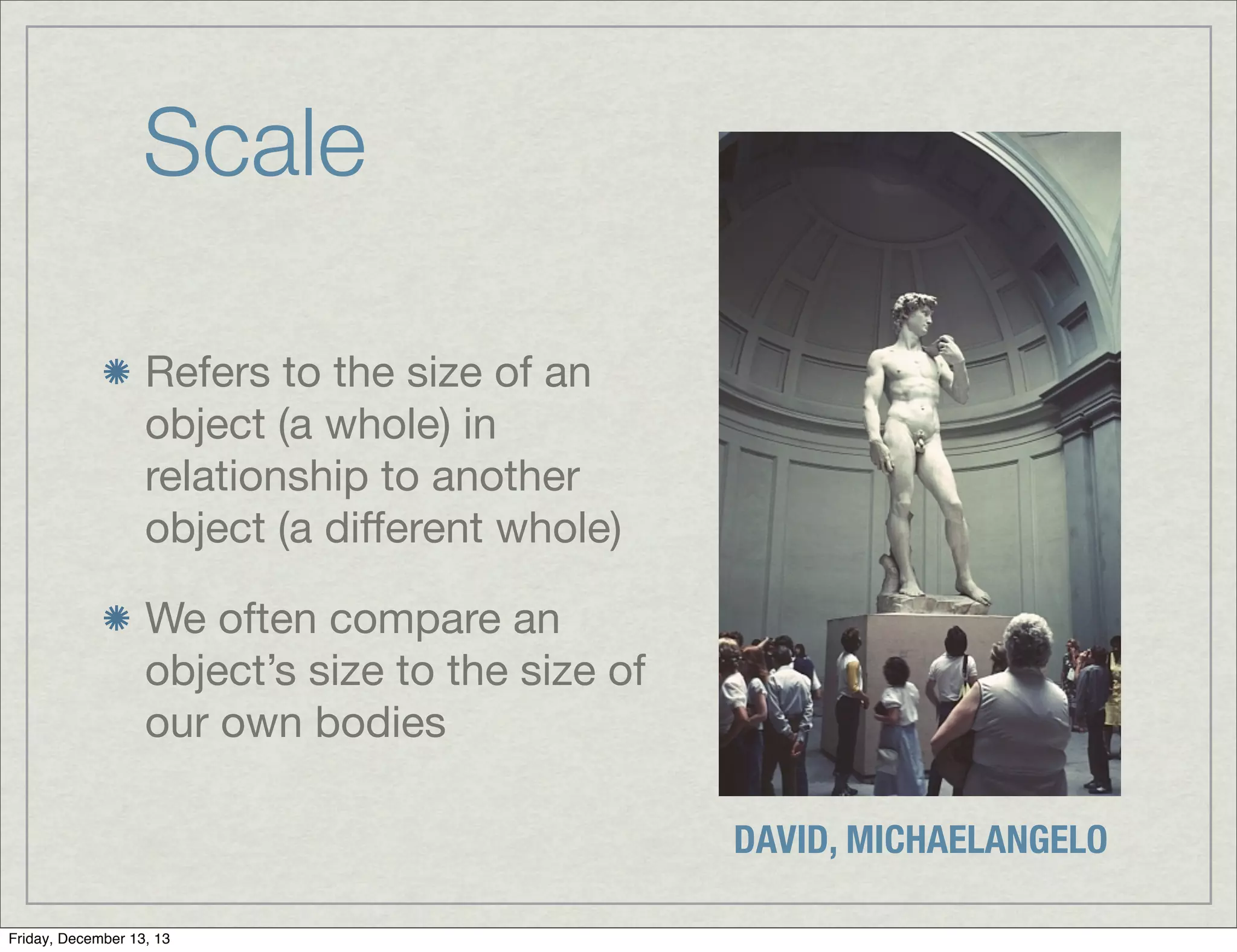Scale & Proportion | PDF