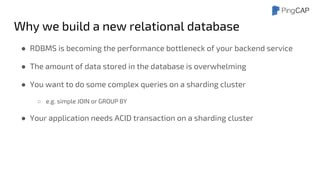 Scale Relational Database with NewSQL | PDF