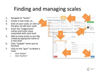 Scales - Tutorial on Scales in TransparentChoice AHP software | PPT