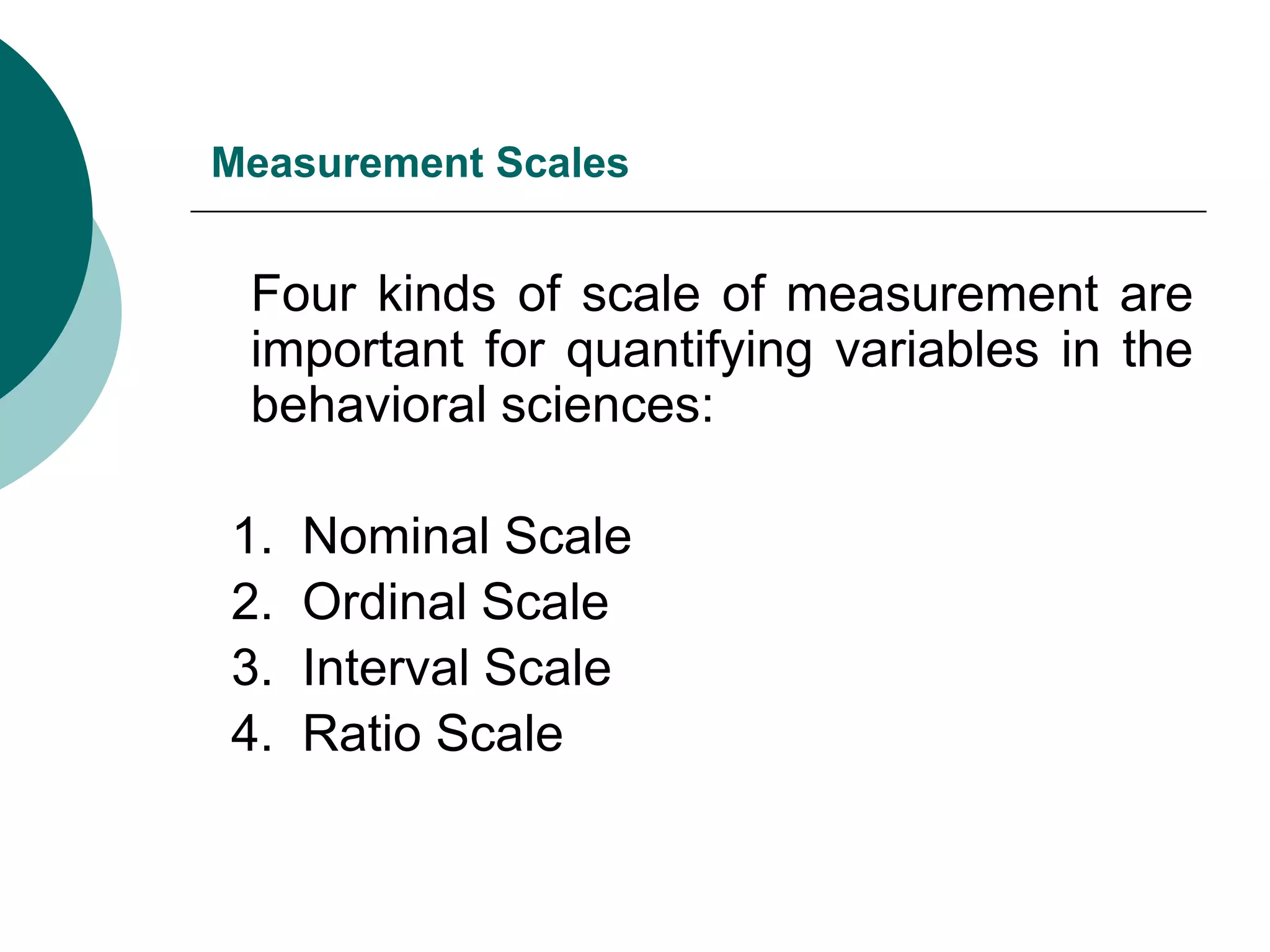 SOURCES OF ERROR AND SCALES OF MEASUREMENT | PPTX