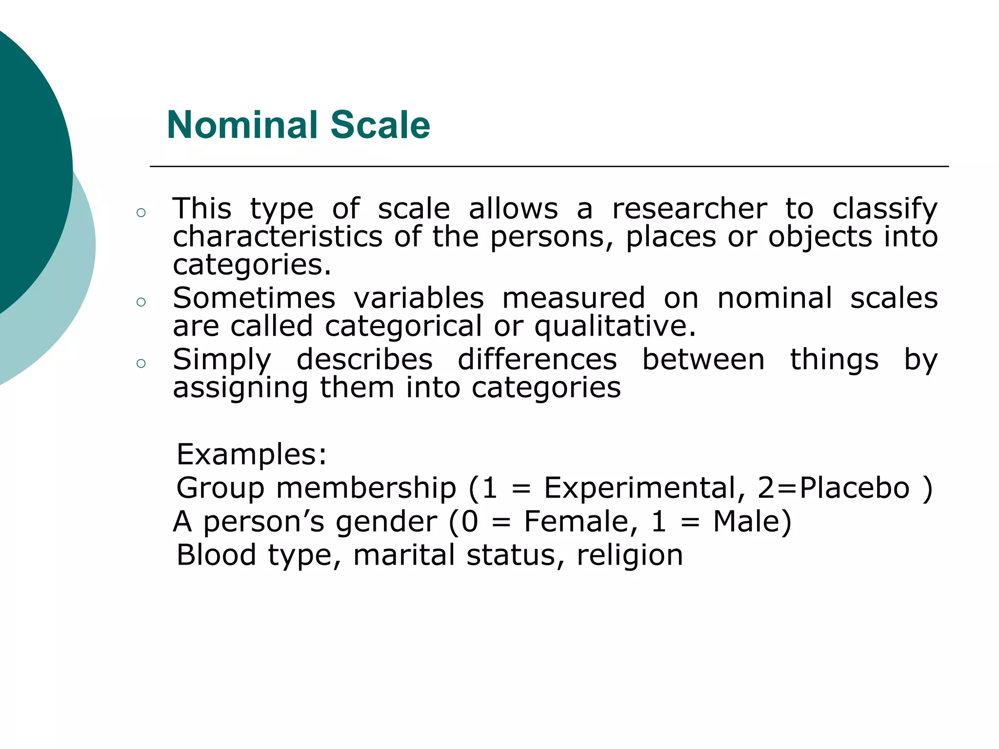 SOURCES OF ERROR AND SCALES OF MEASUREMENT | PPTX