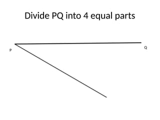 Q.Construct a plain scale to show meters when 1 centimeter represents 4 meters and long enough ...