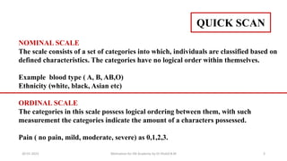Scales and Measurements | PPTX | Physics | Science