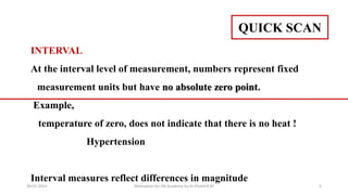 Scales and Measurements | PPTX | Physics | Science