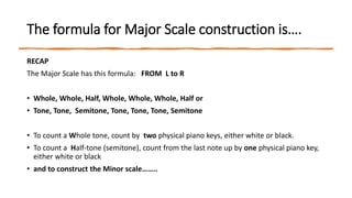 Scales & Scale Degrees | PPTX