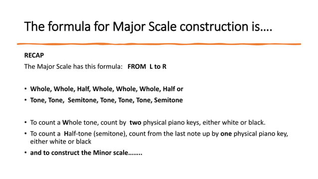 Scales & Scale Degrees | PPT