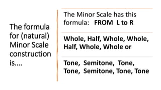 Scales & Scale Degrees | PPTX