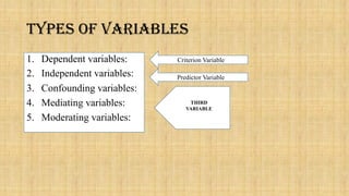 Research Variables and Statistical Measurement Scales | PDF