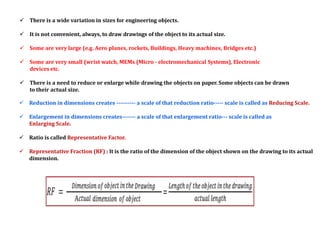 SCALES IN ENGG.DRAWING ...