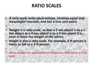 Scales of measurement | PPTX | Physics | Science