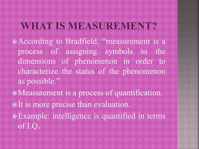 Scales of measurement | PPTX