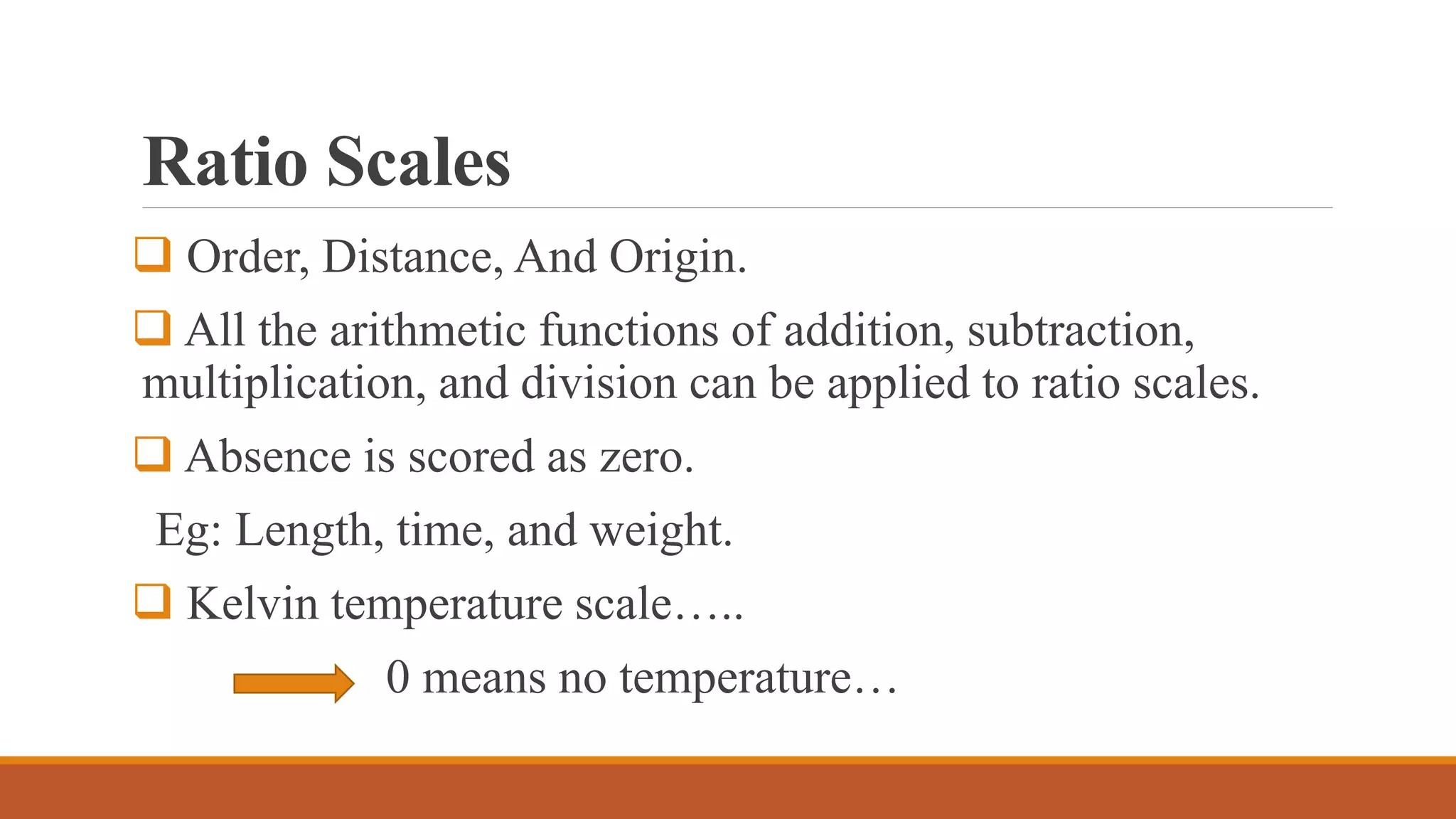 Scales of Measurement | PPTX