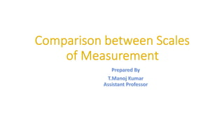 Scales of measurement | PDF