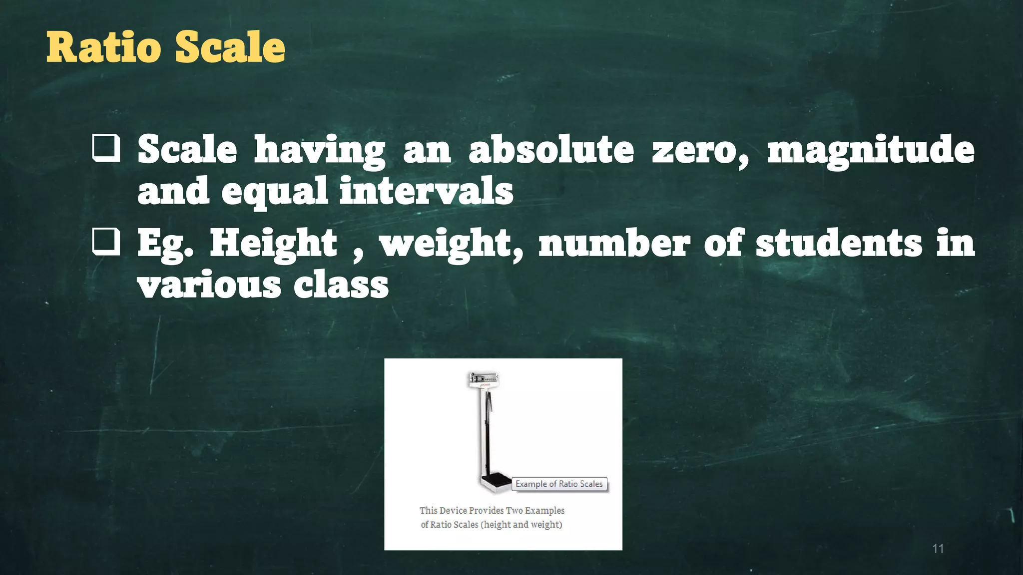 Scales of Measurement - Statistics | PDF