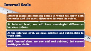 Scales of Measurement - Statistics | PDF