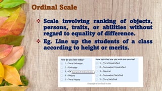 Scales of Measurement - Statistics | PDF