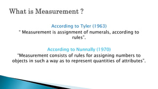 Scales of measurement (1) | PPTX