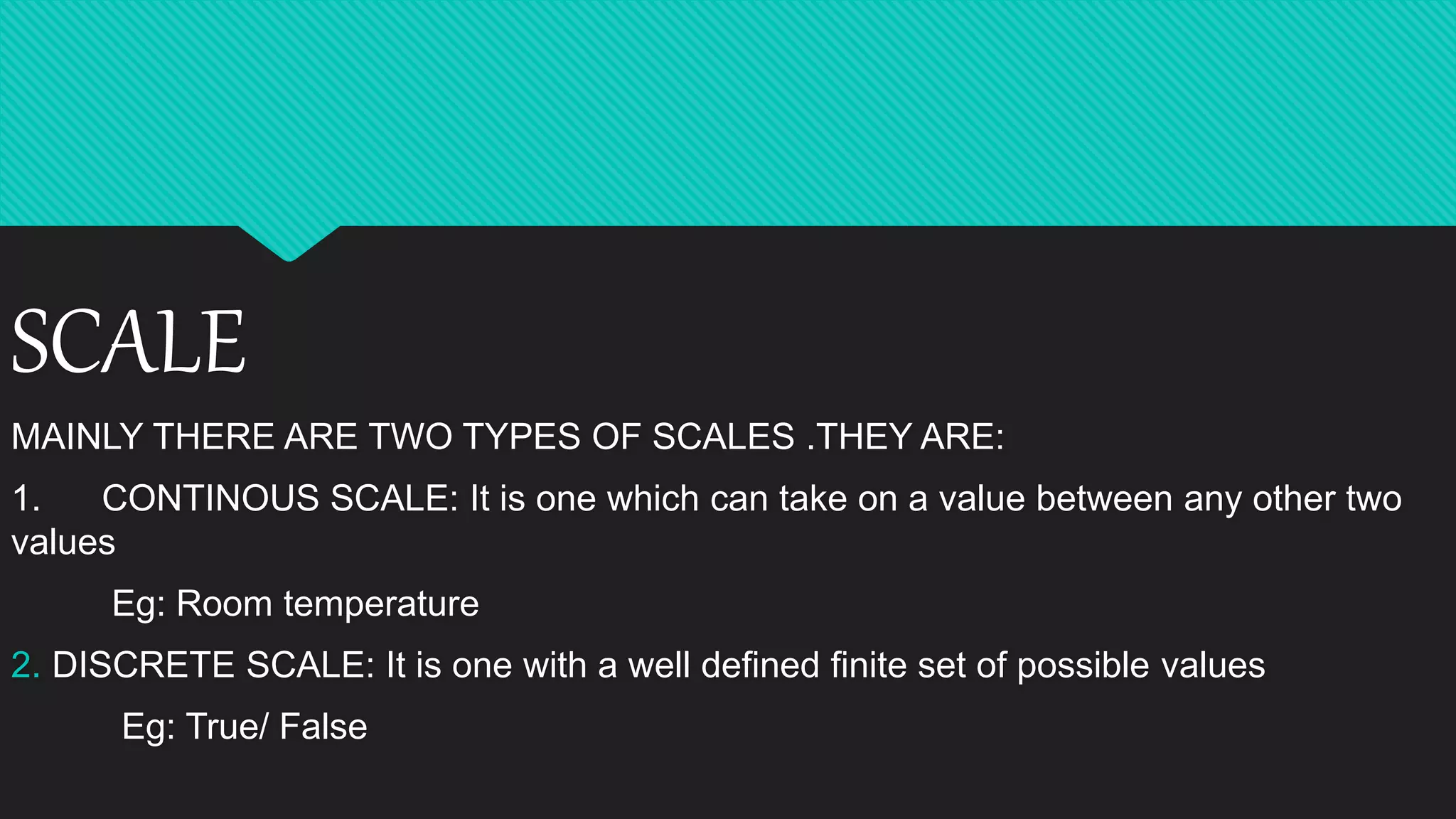 Scales of measurment | PPTX | Science