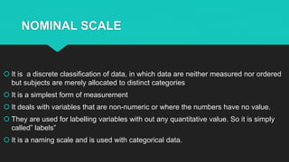 Scales of measurment | PPTX | Science