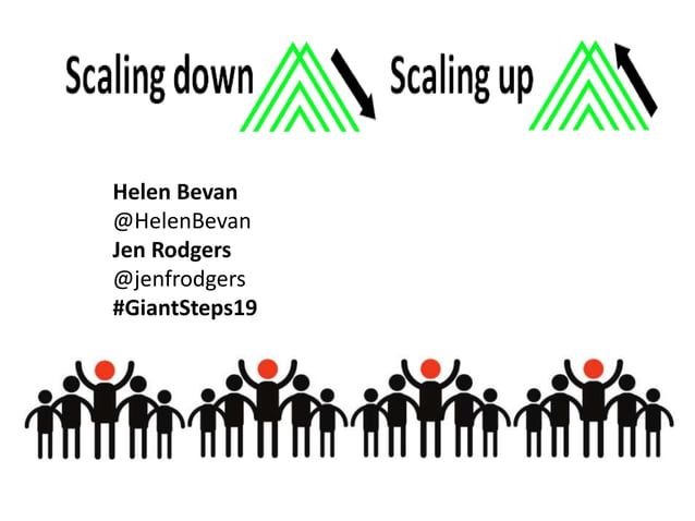 Scaling down and scaling up | PPTX