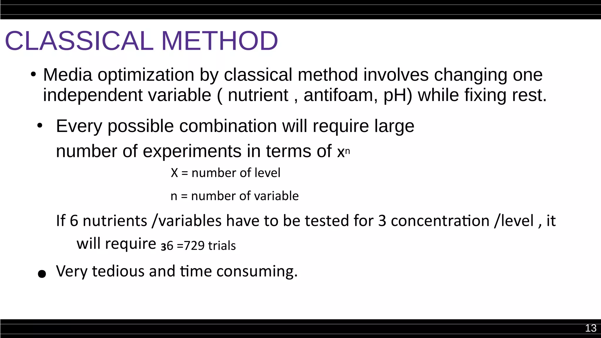 Scale up & Optimization | PDF